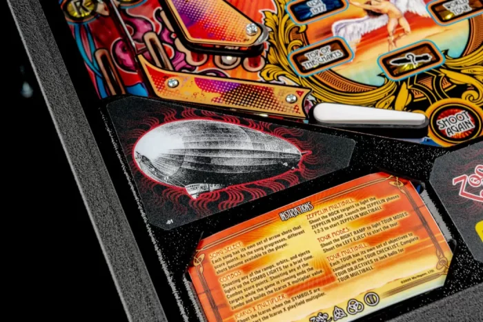 Led Zeppelin Pro Pinball Machine for sale made by Stern Pinball ...