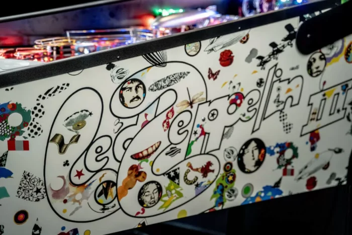 Led Zeppelin Pro Pinball Machine for sale made by Stern Pinball ...