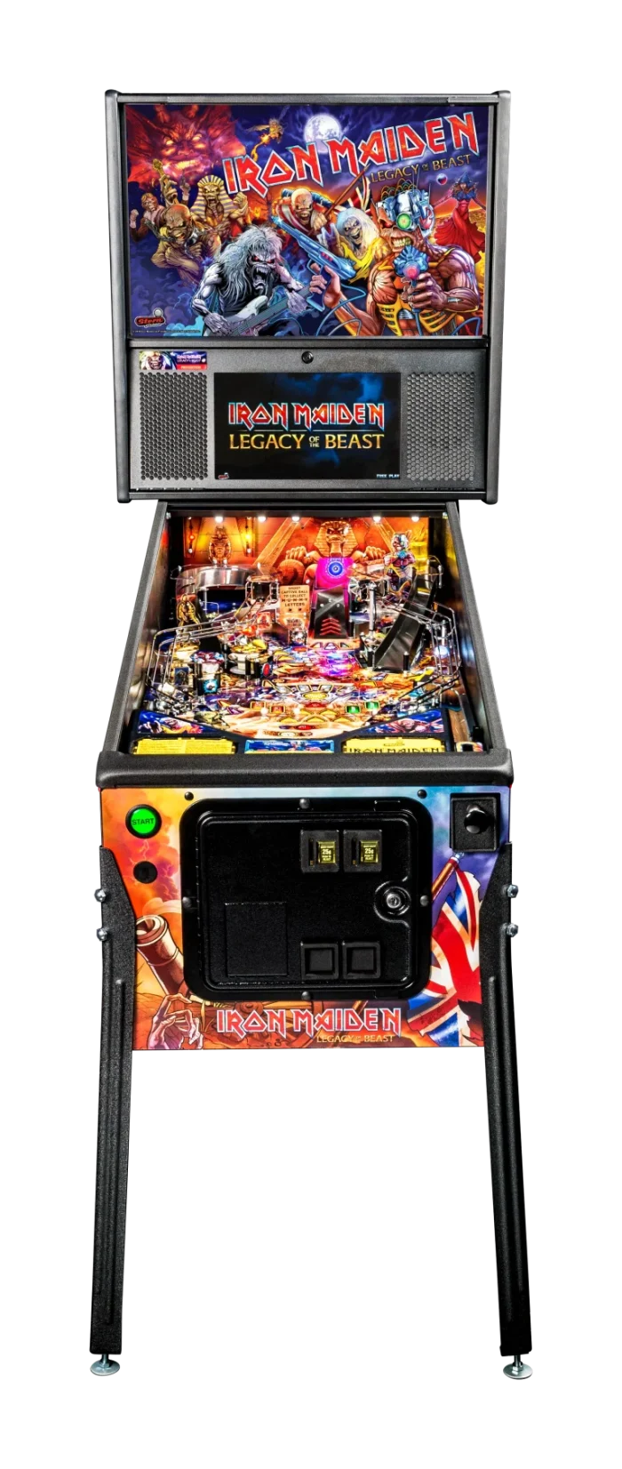 Iron Maiden Pro Pinball Machine for sale in Europe by Stern Pinball ...